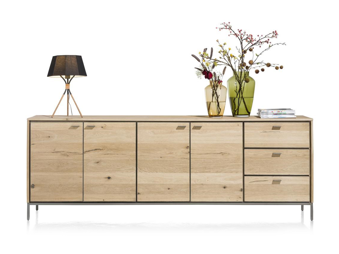 Xooon dressoir Faneur 240 cm eiken