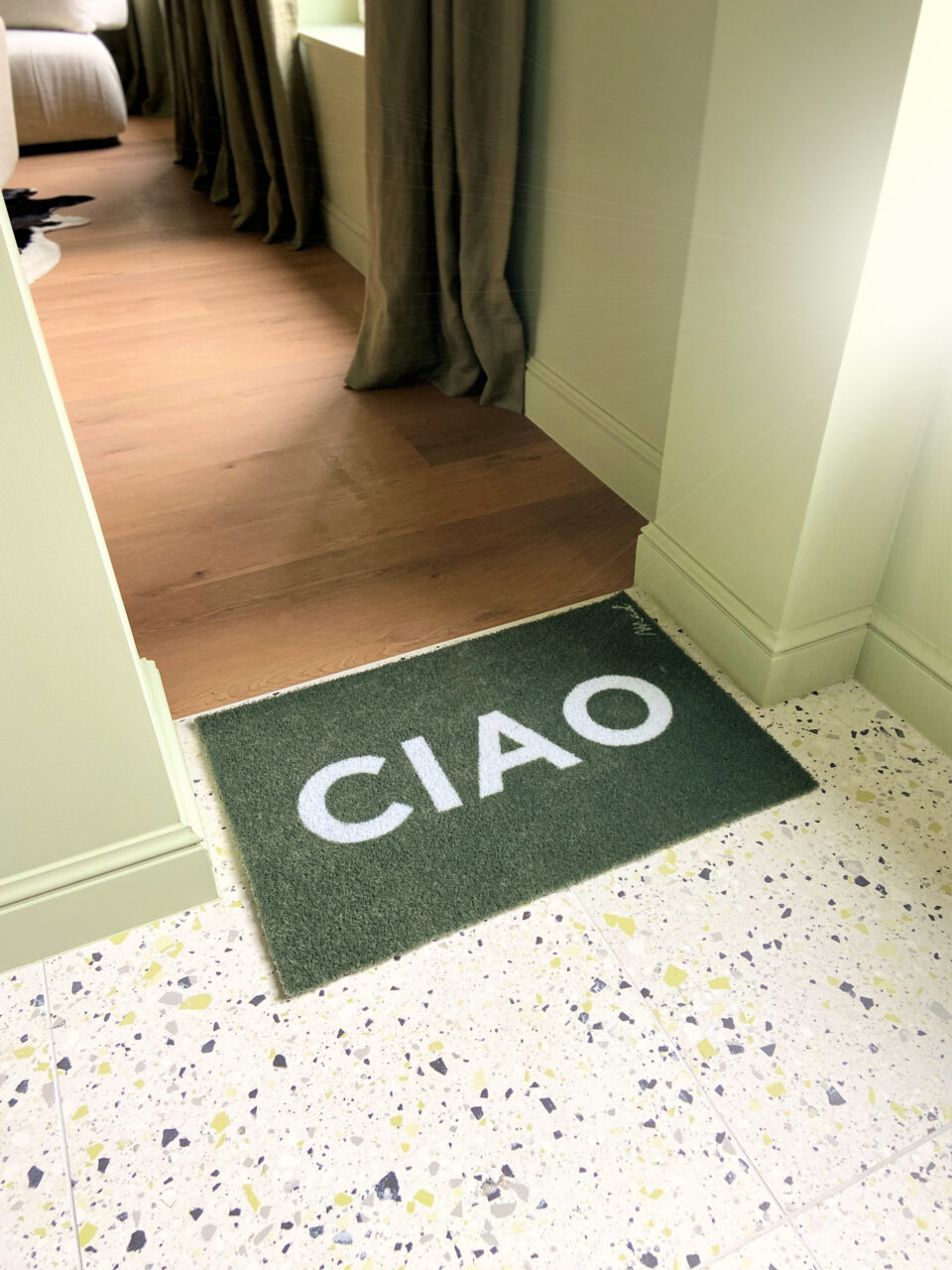 Mad About Mats Uma deurmat groen groen B75 x D50 cm | DEBA Meubelen