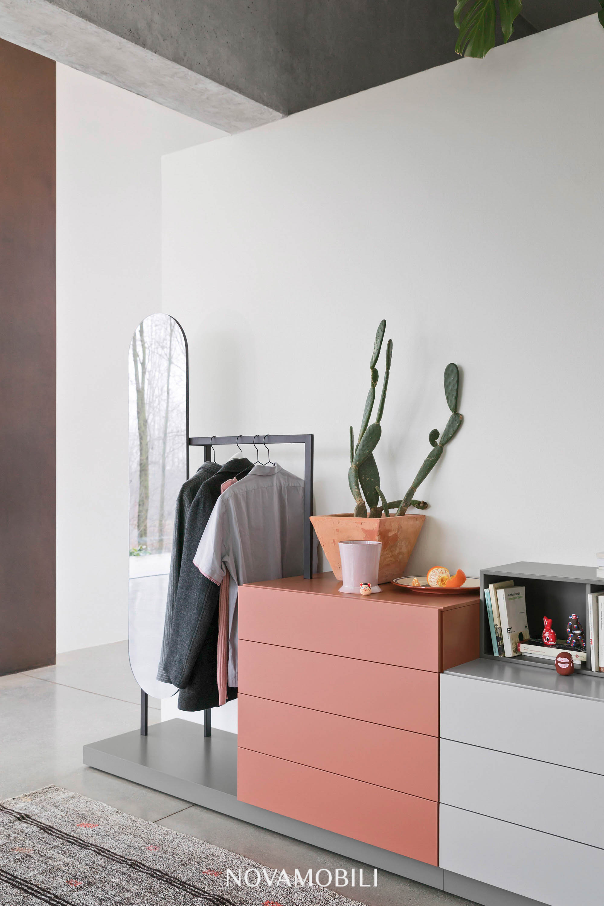 Novamobili Easy commode oranje