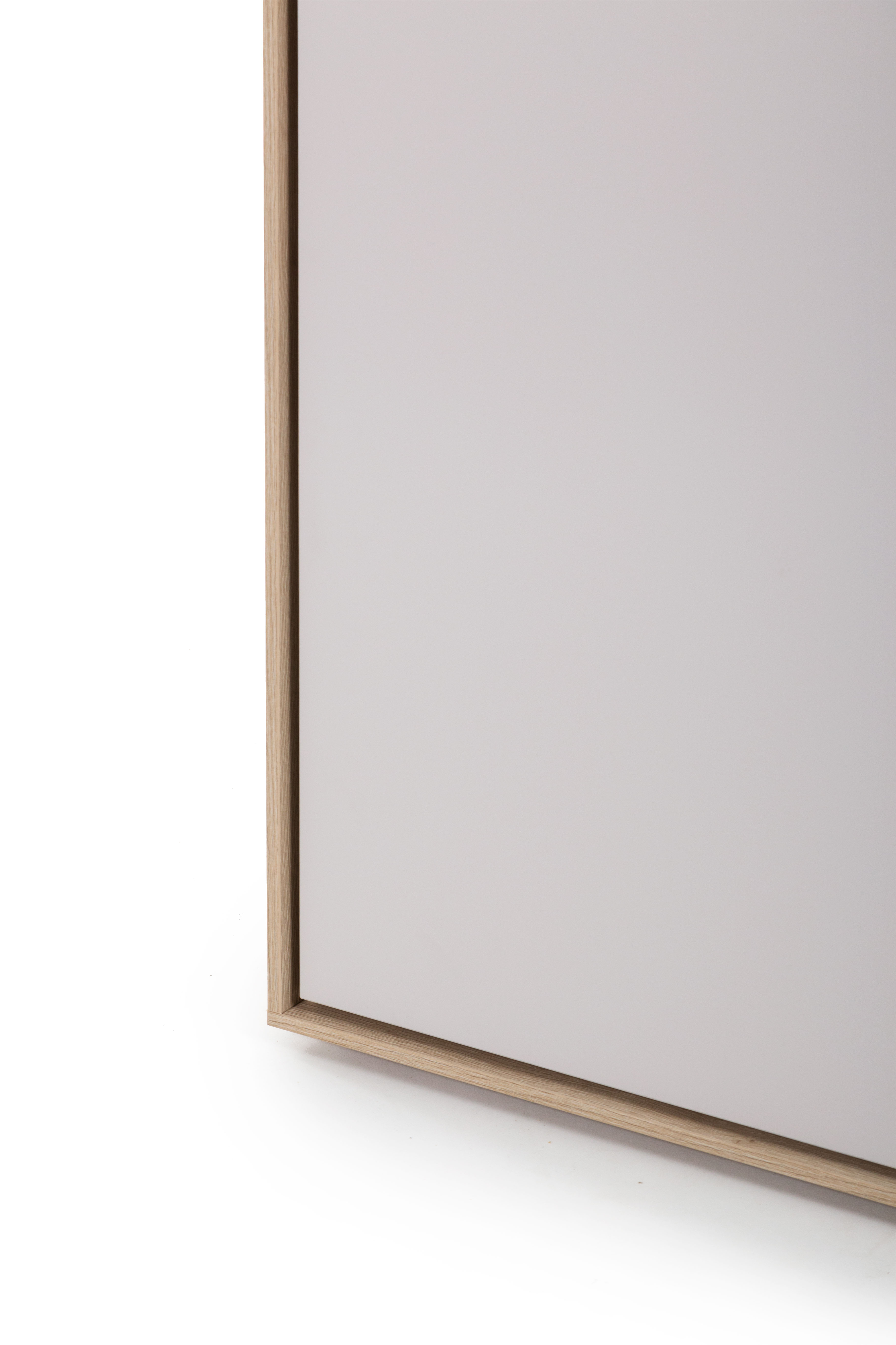RECOR - Barkast KYARA - Eik/Cashmere - hout - b119.5 x d47 x h207.8 cm